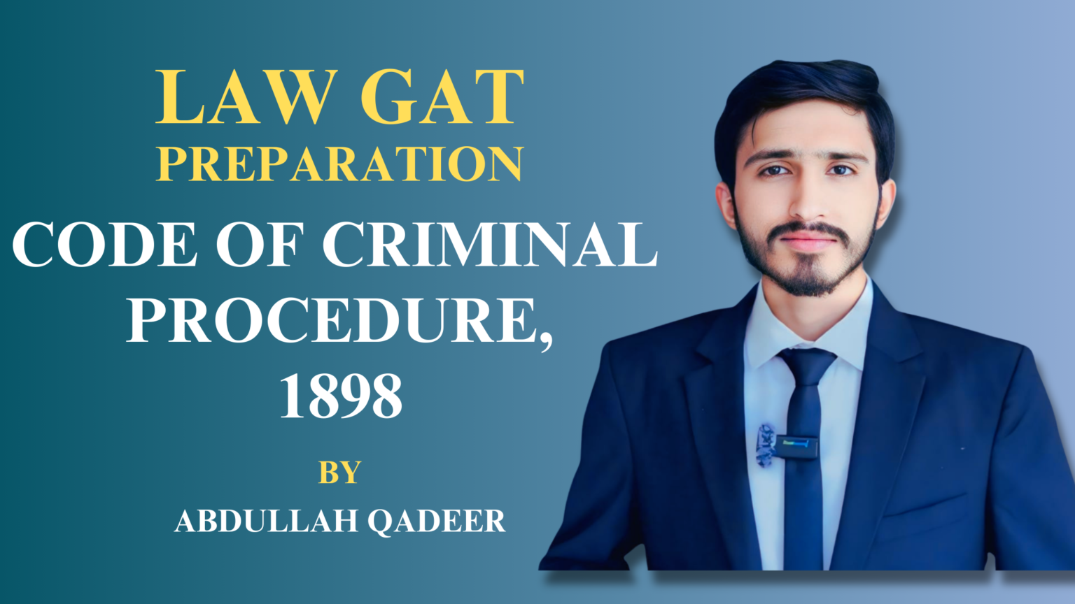 The Code of Criminal Procedure, 1898 - LAW GAT
