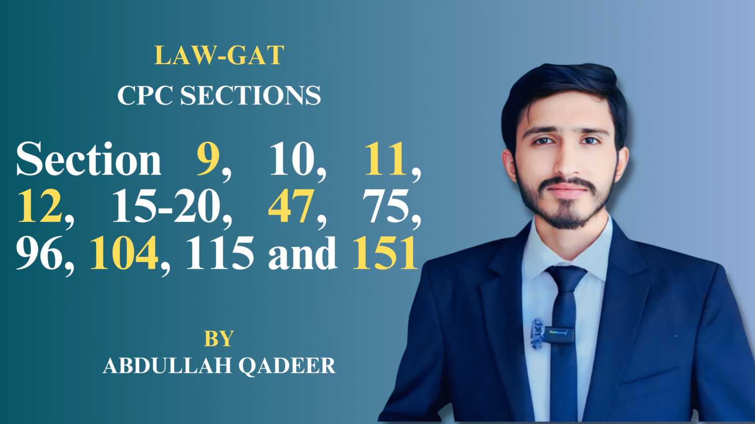 Code of Civil Procedure Sections | LAW GAT - LAW GAT